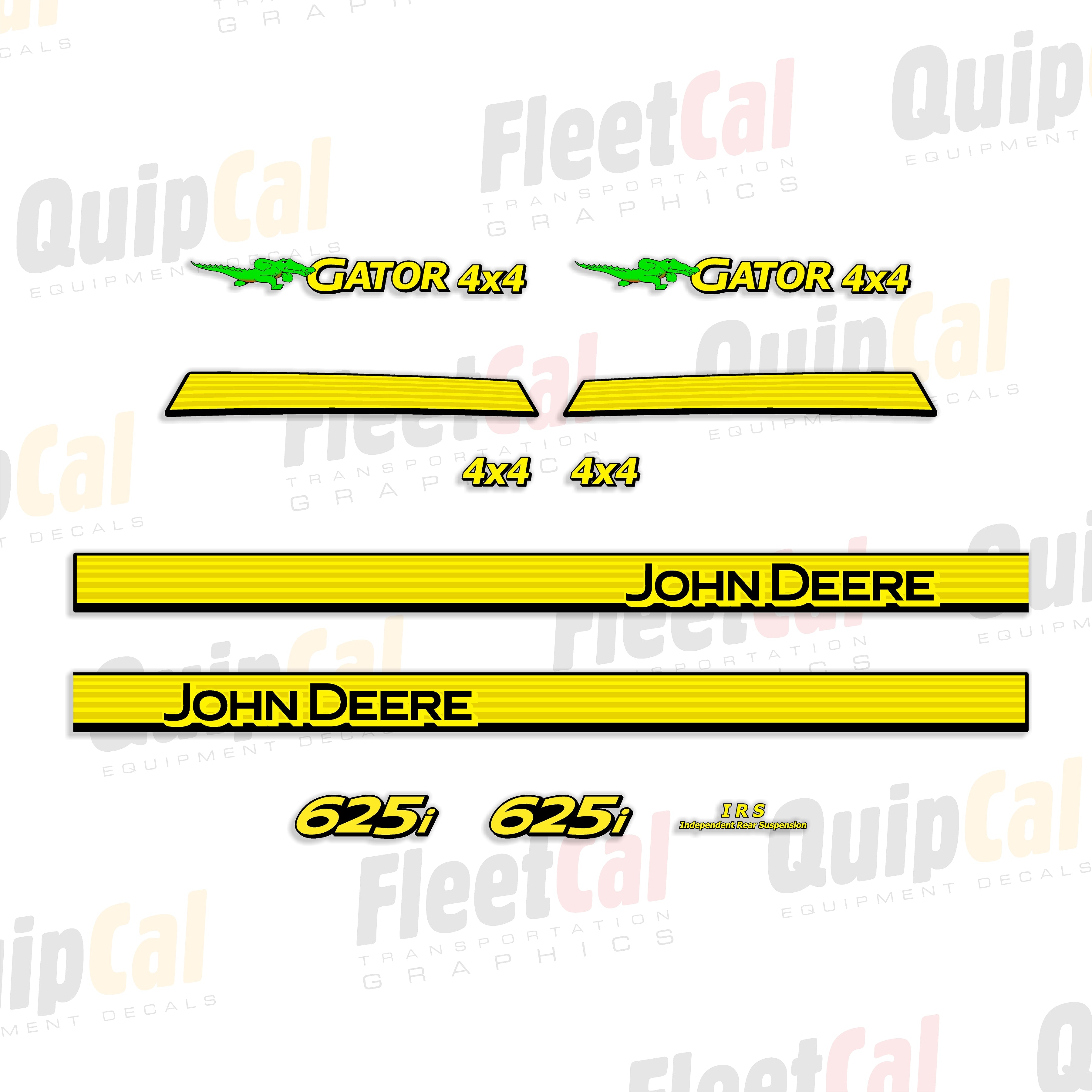 Juego de calcomanías para John Deere 643H – Truck and Equipment Decals