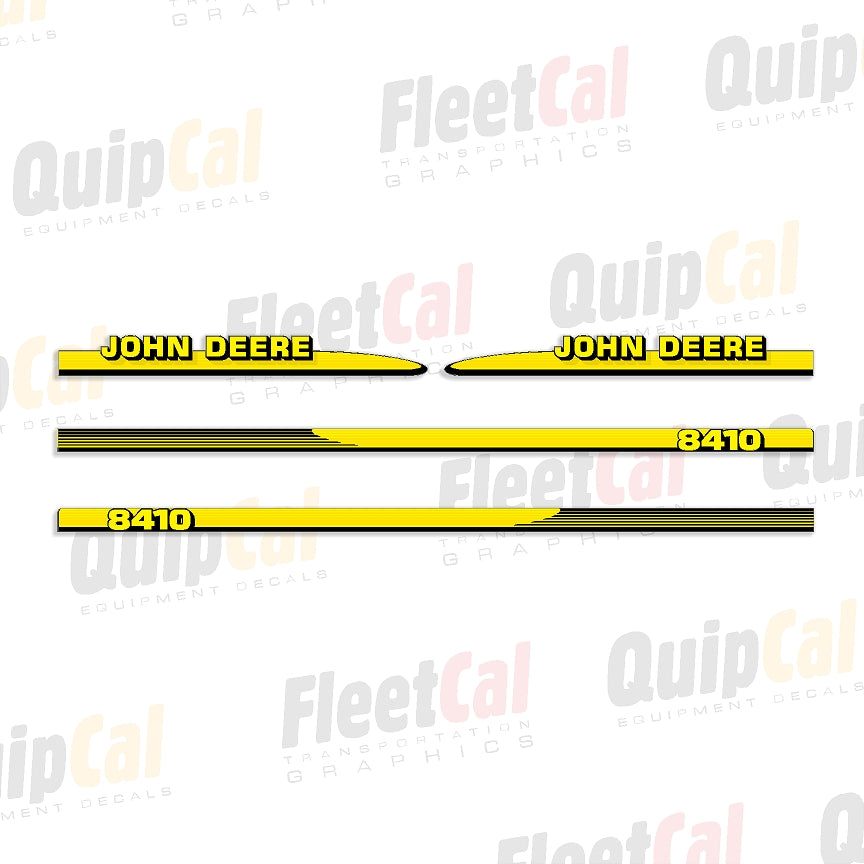Juego de calcomanías para marcar tractores John Deere 8410 – Truck and ...