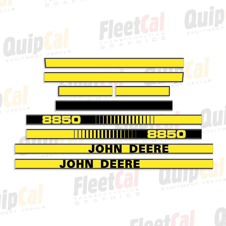 Juego de calcomanías para marcar tractores John Deere 8850 – Truck and ...