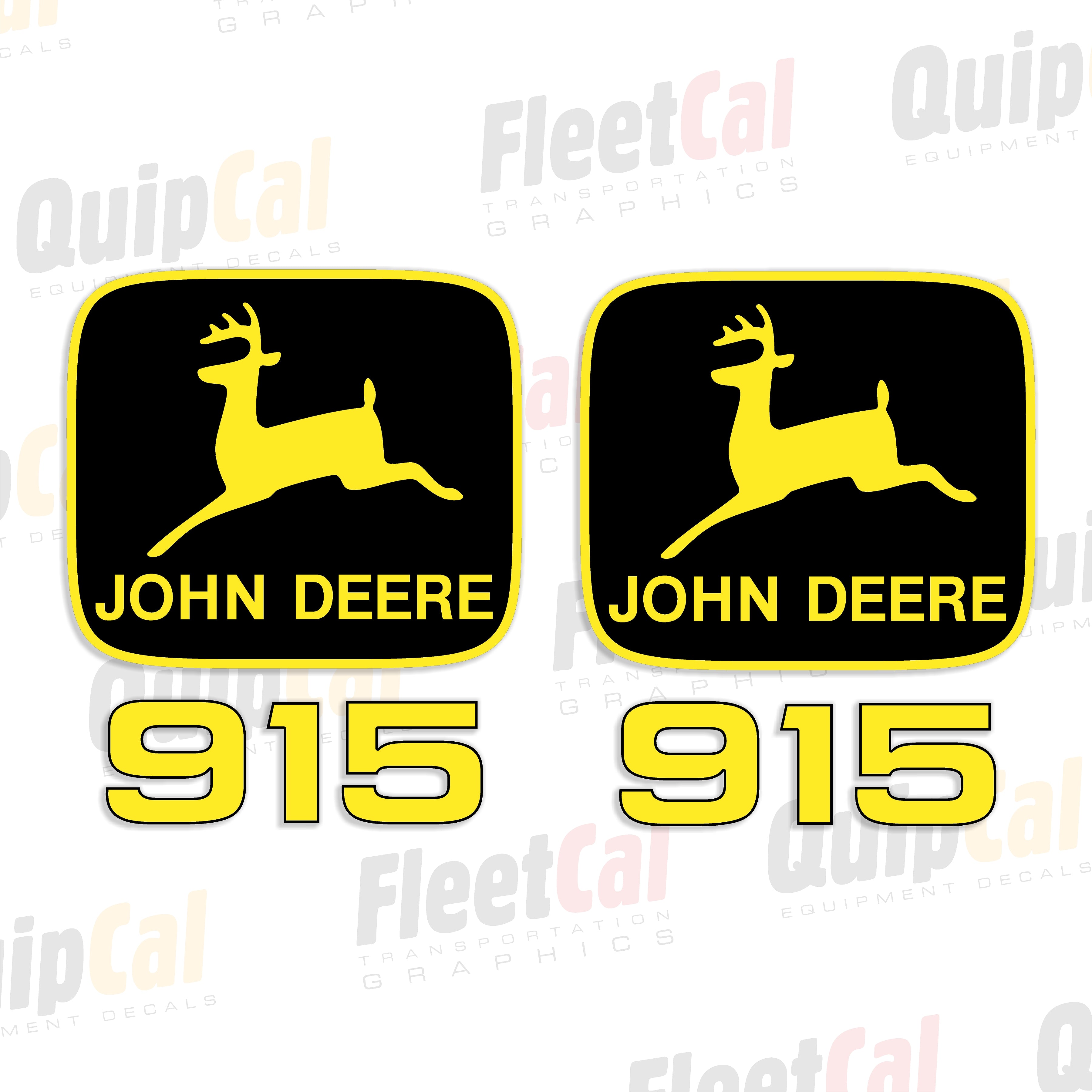 John Deere 915 Platform Header Marking Decal Set – Truck and Equipment ...