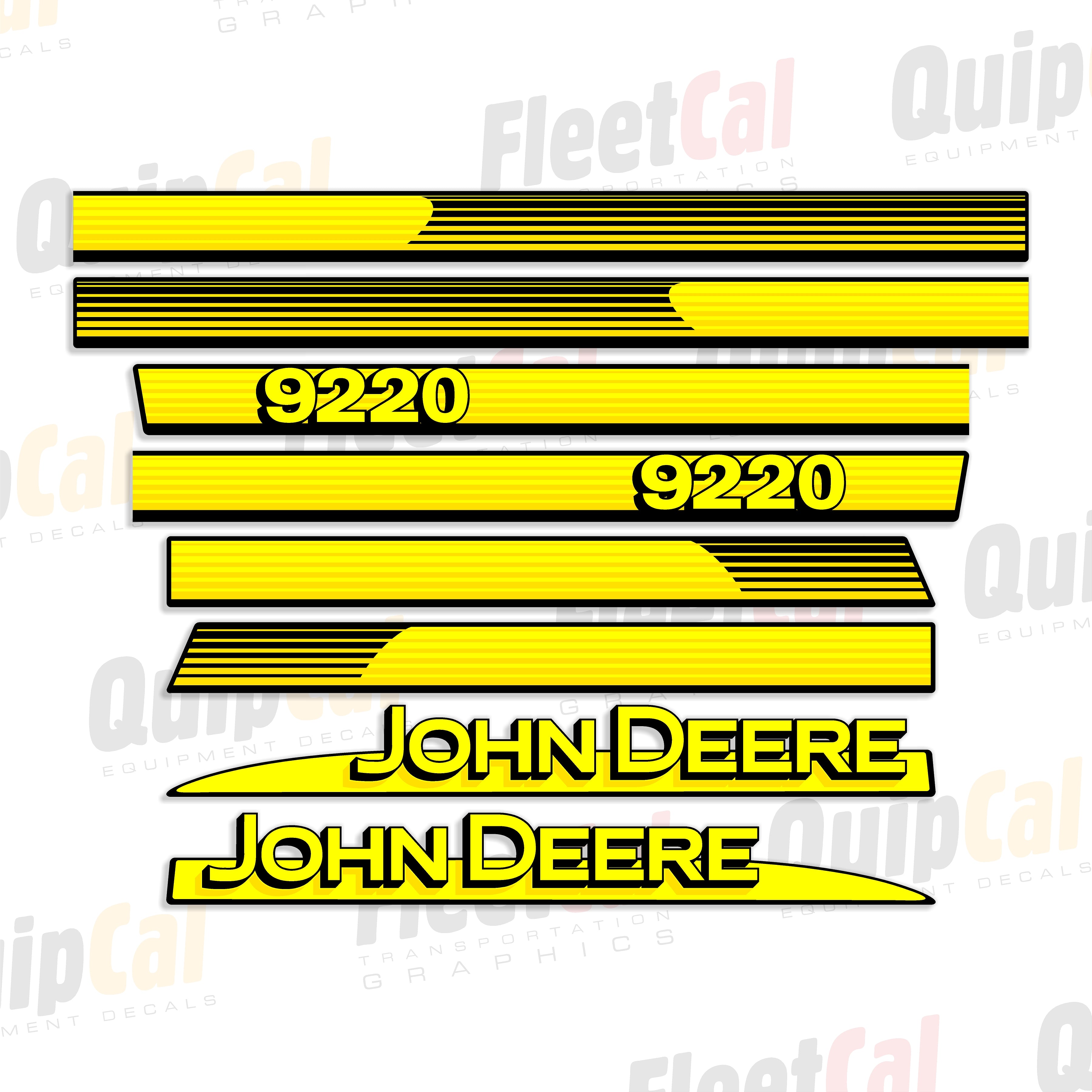 Juego de calcomanías para marcar John Deere 740 – Truck and Equipment ...