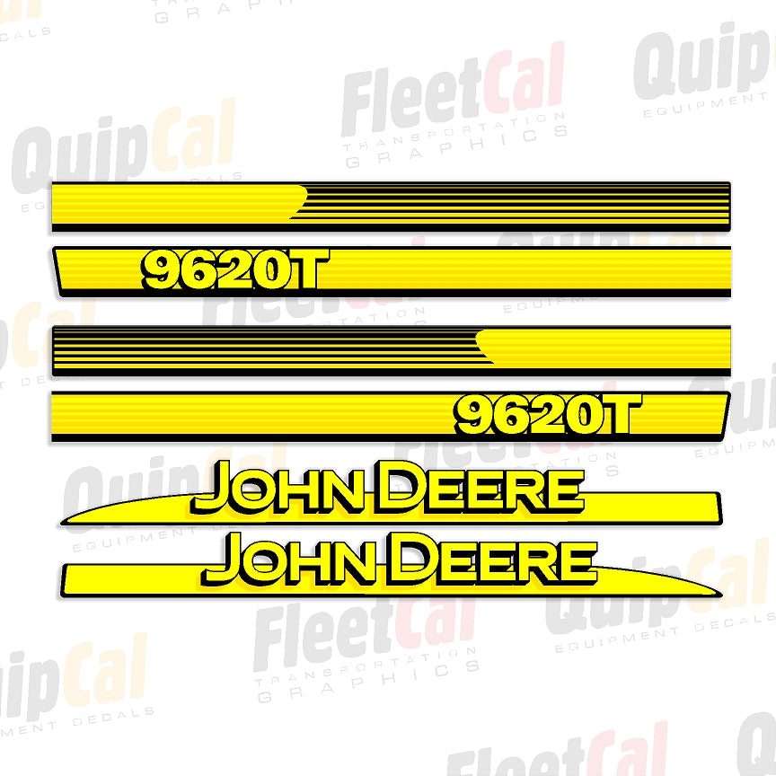 John Deere 9620T Tractor Marking Decal Set – Truck and Equipment Decals