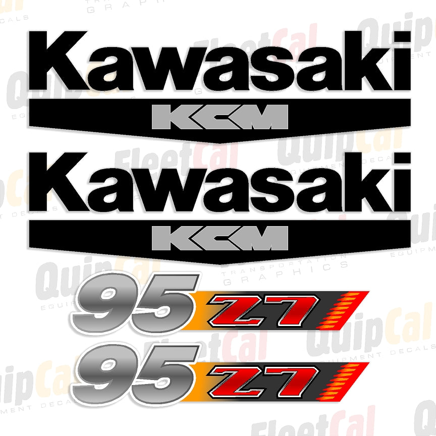 Kawasaki 95Z-7 Marking Decal Set – Truck and Equipment Decals