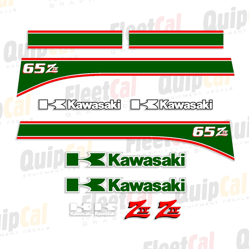 Kawasaki 65Z IV Wheel Loader Marking Decal Set – Truck and Equipment Decals