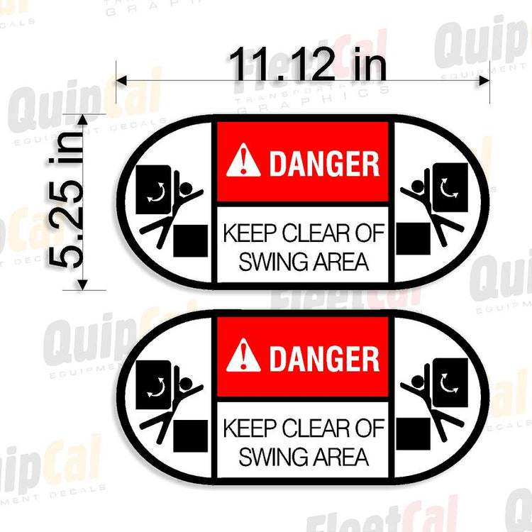 Equipment Safety Decals – Truck and Equipment Decals