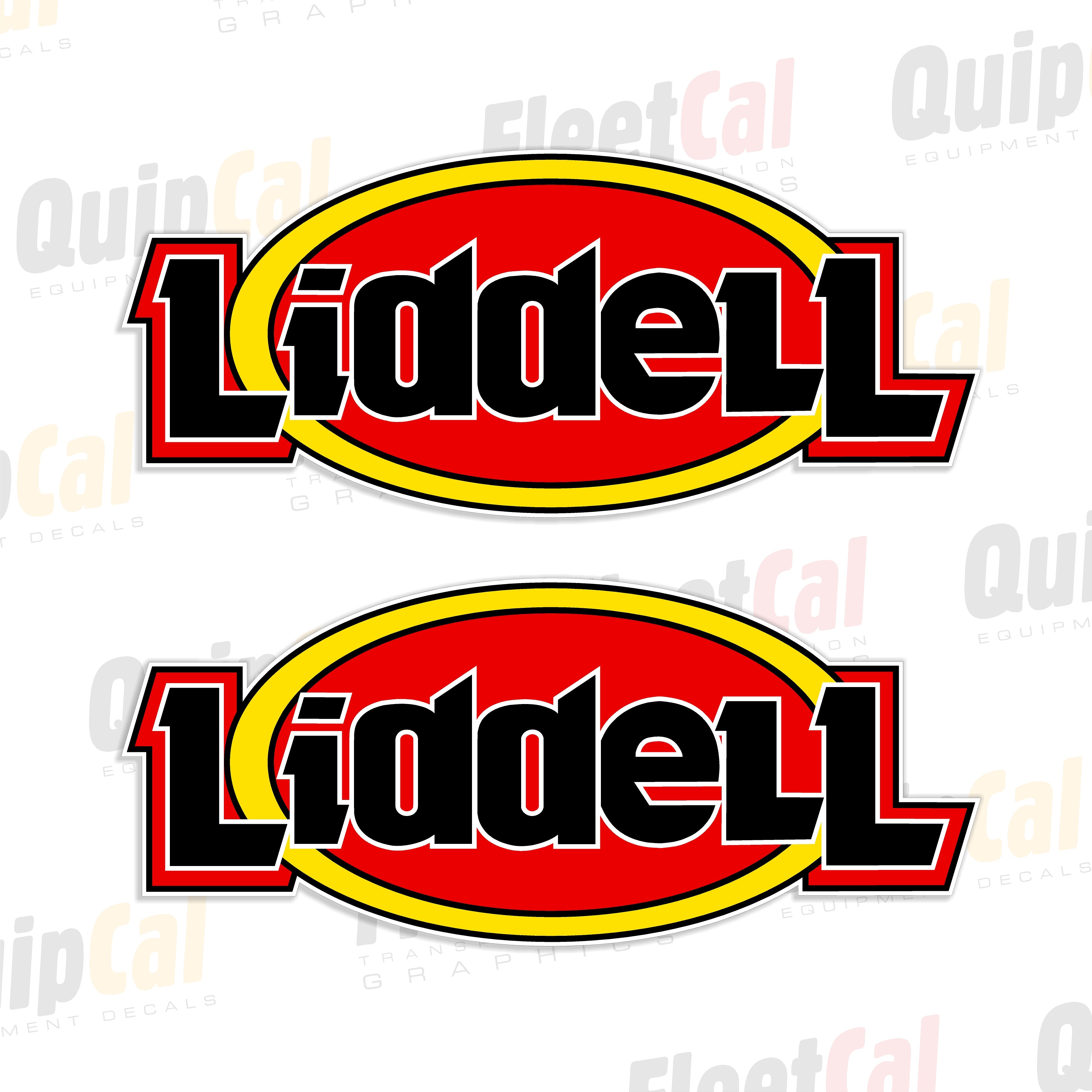 Liddell Trailers Logo Decals (1 PAIR) – Truck and Equipment Decals