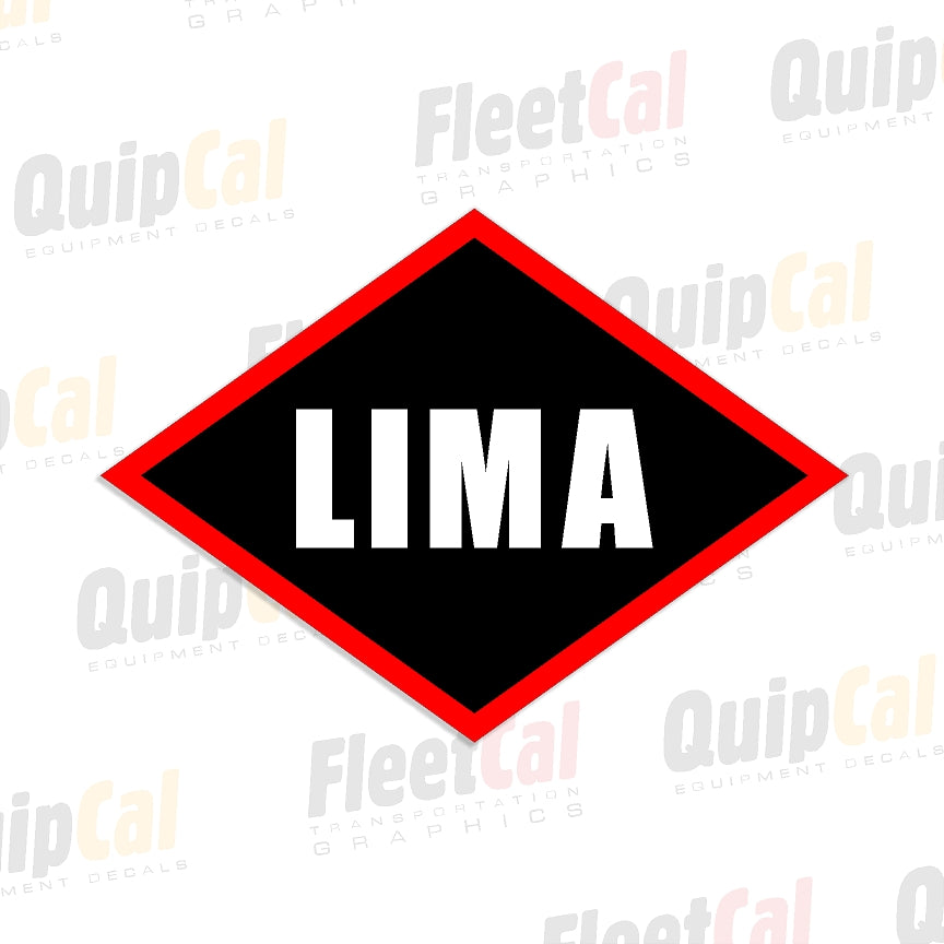 Lima Crane Logo Decal – Truck and Equipment Decals
