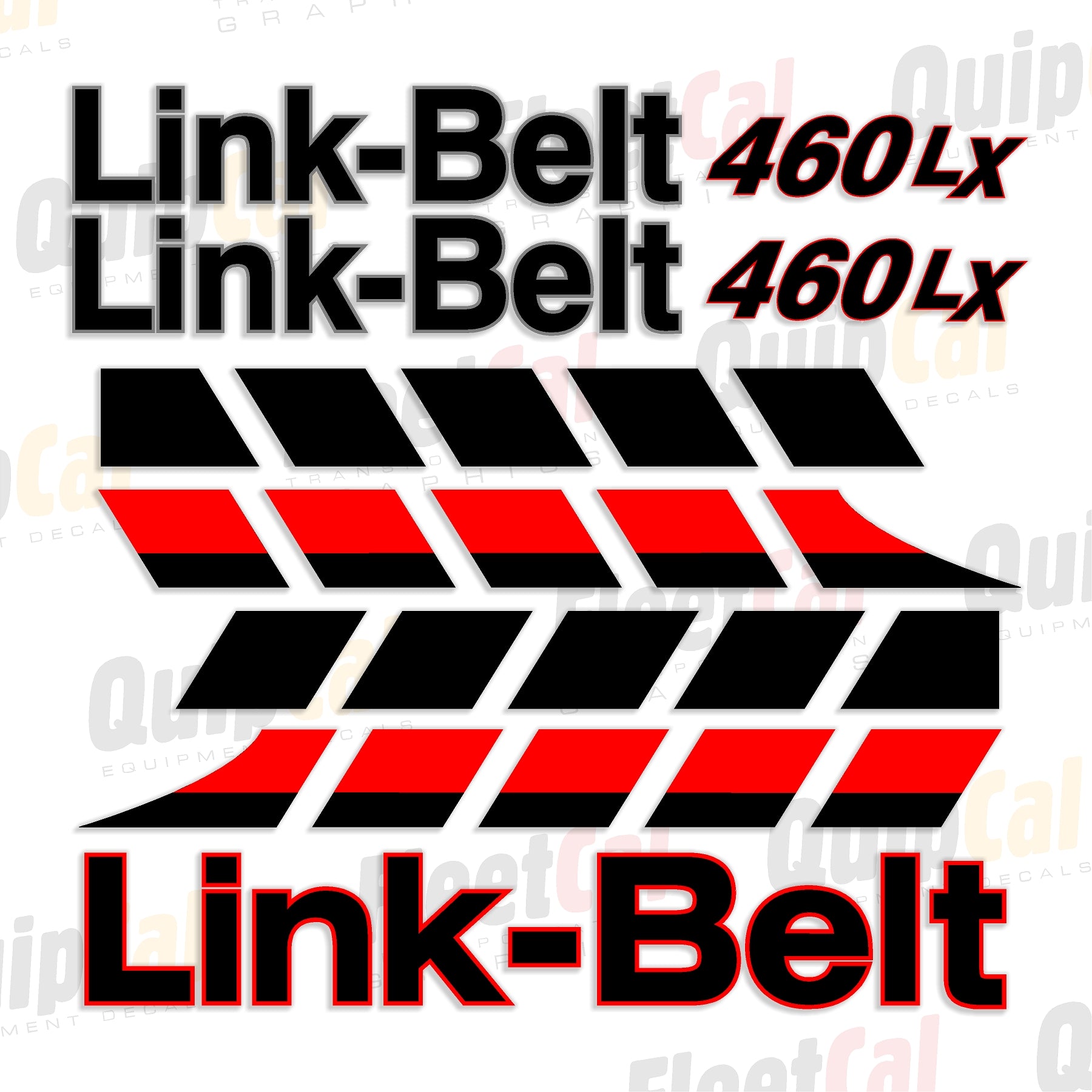 Link-Belt 460LX Excavator Decal Set – Truck and Equipment Decals