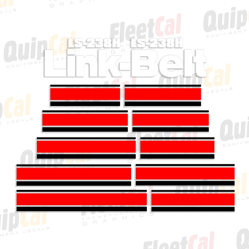 Link-Belt LS-238H Crane Marking Decal Set – Truck and Equipment Decals