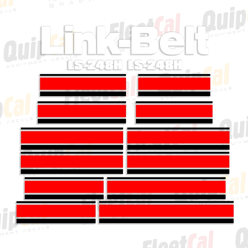 Link-Belt LS-248H Crane Marking Decal Set – Truck and Equipment Decals