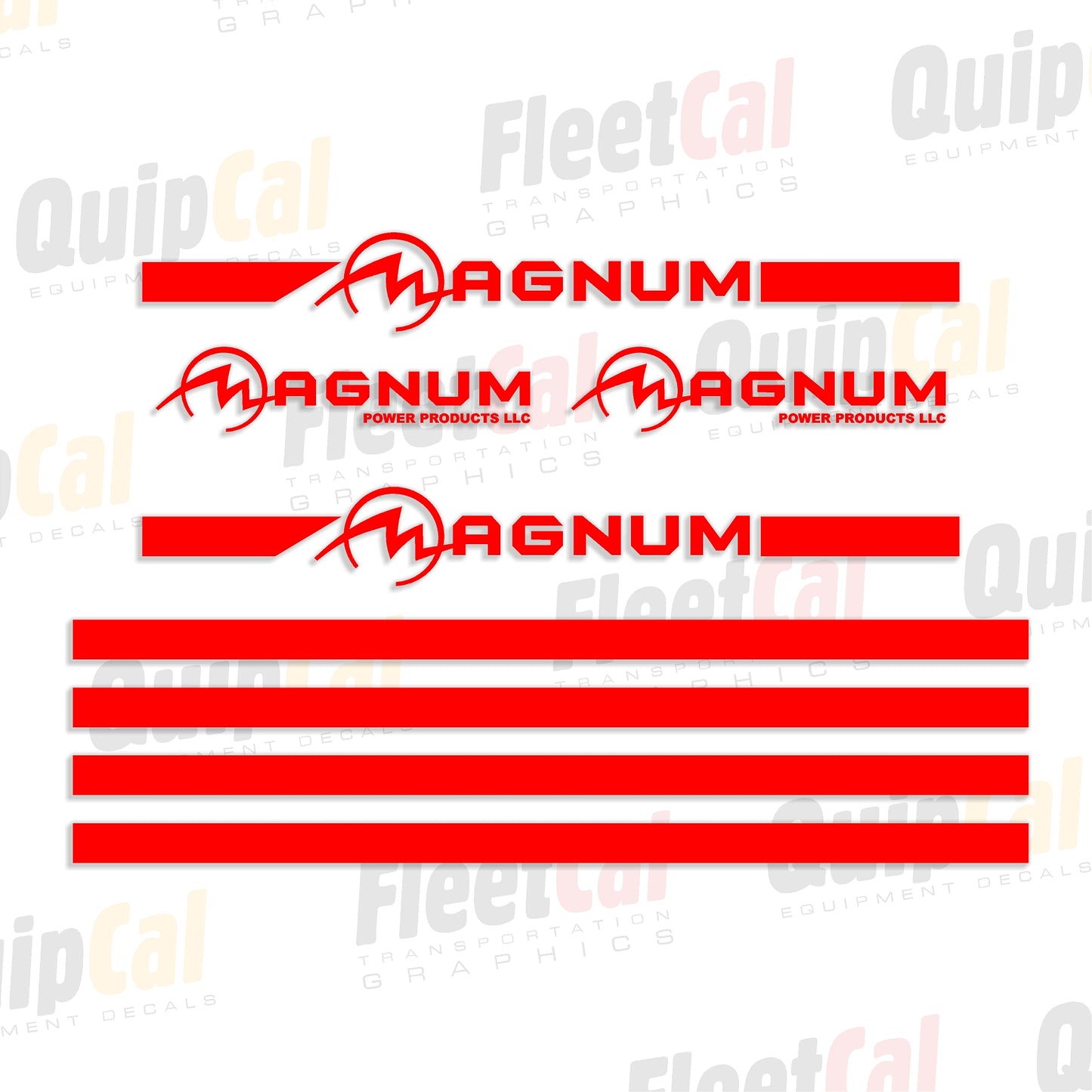 Magnum Generator Marking Decal Set Universal – Truck and Equipment Decals