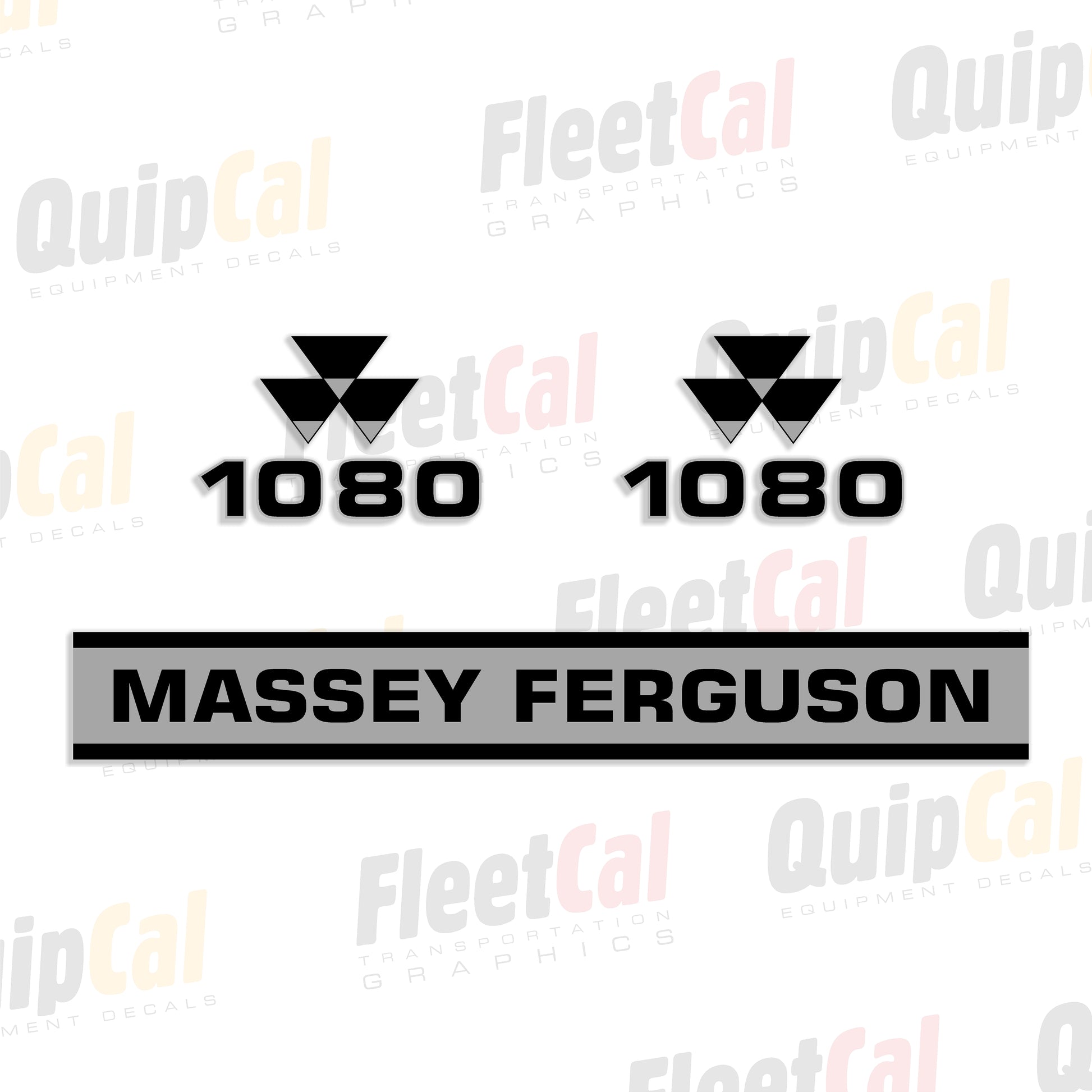Massey Ferguson 1080 Front Loader Marking Decal Set – Truck and ...