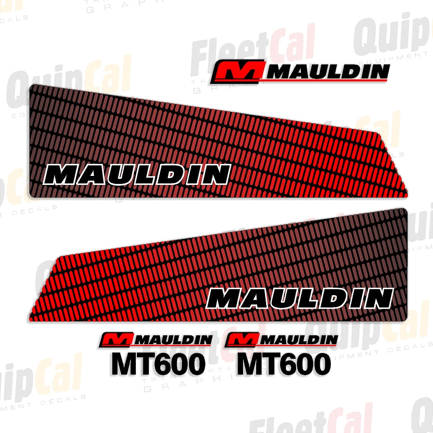 Mauldin MT600 Tack Tank Marking Decal Set – Truck and Equipment Decals