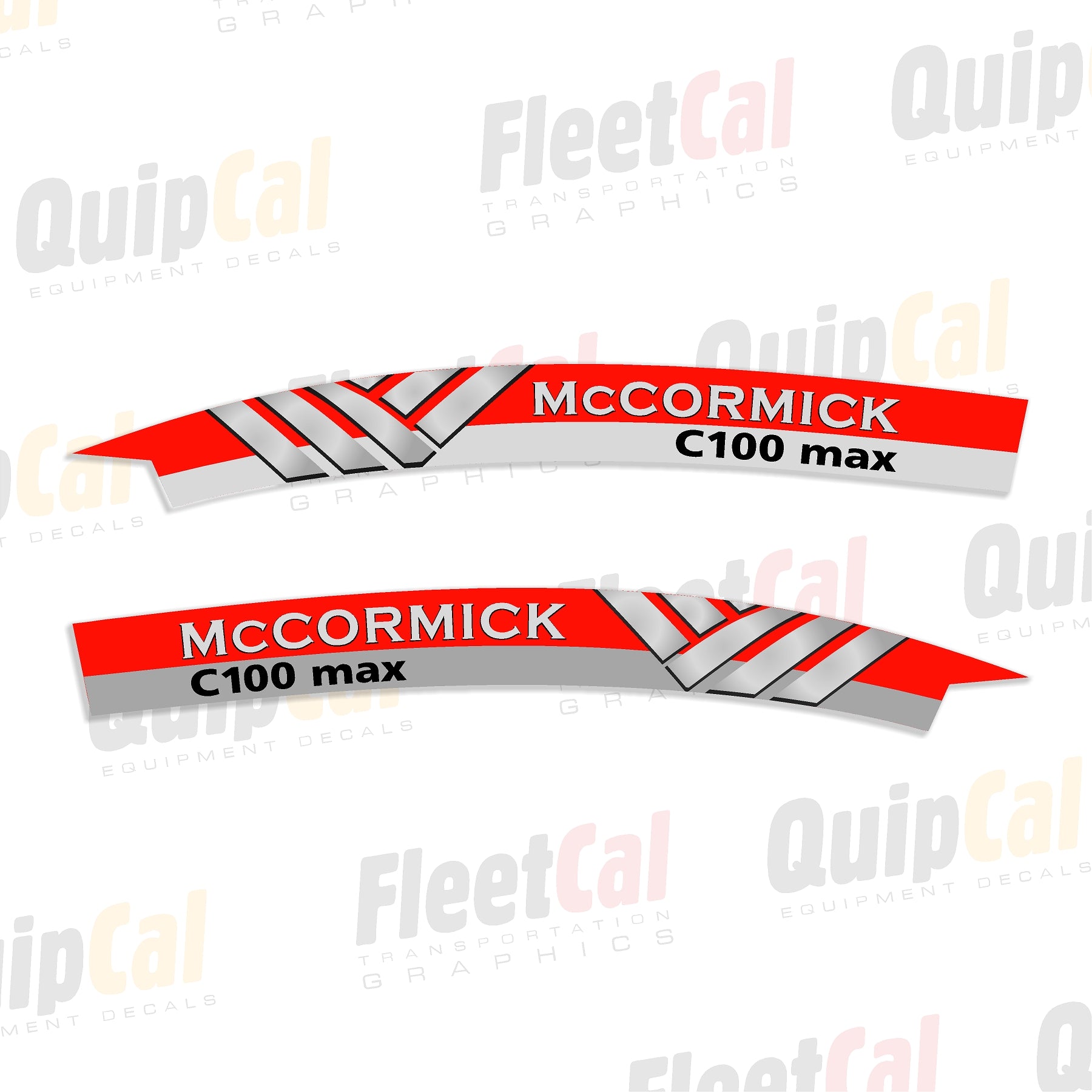 McCormick C100 Tractor Max Marking Decal Set – Truck and Equipment Decals