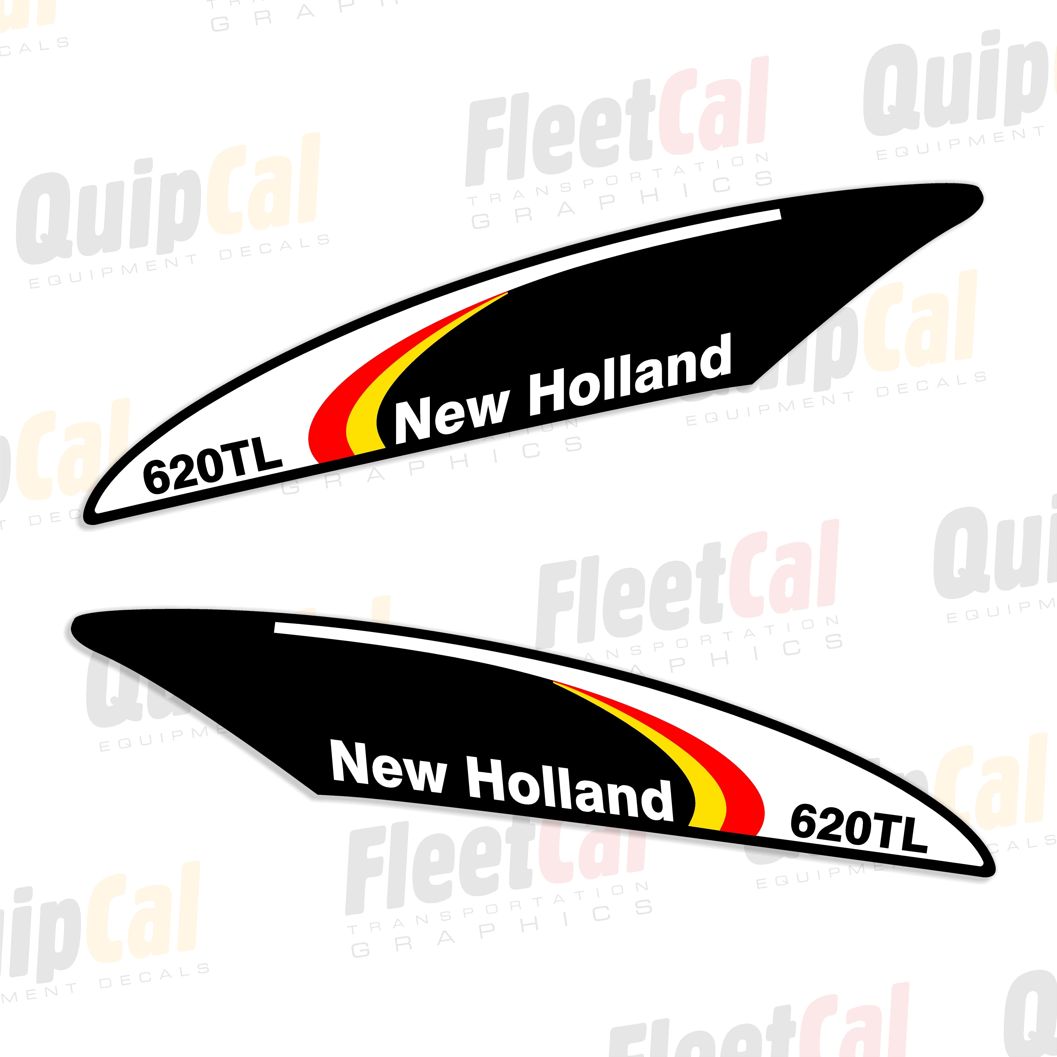 New Holland 620TL Front Loader Marking Decal Set – Truck and Equipment ...
