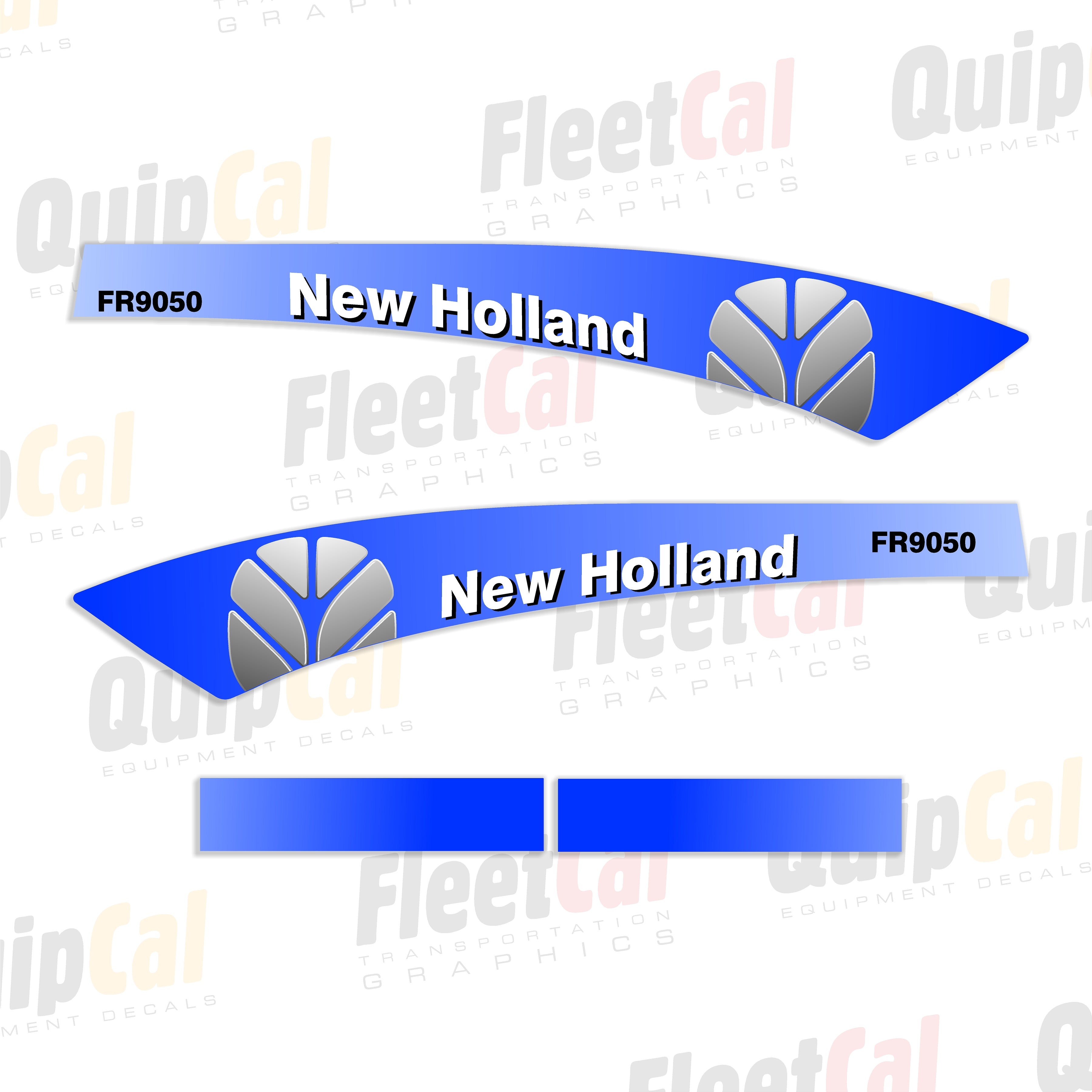 New Holland FR9050 Forage Harvester Marking Decal Set – Truck and ...