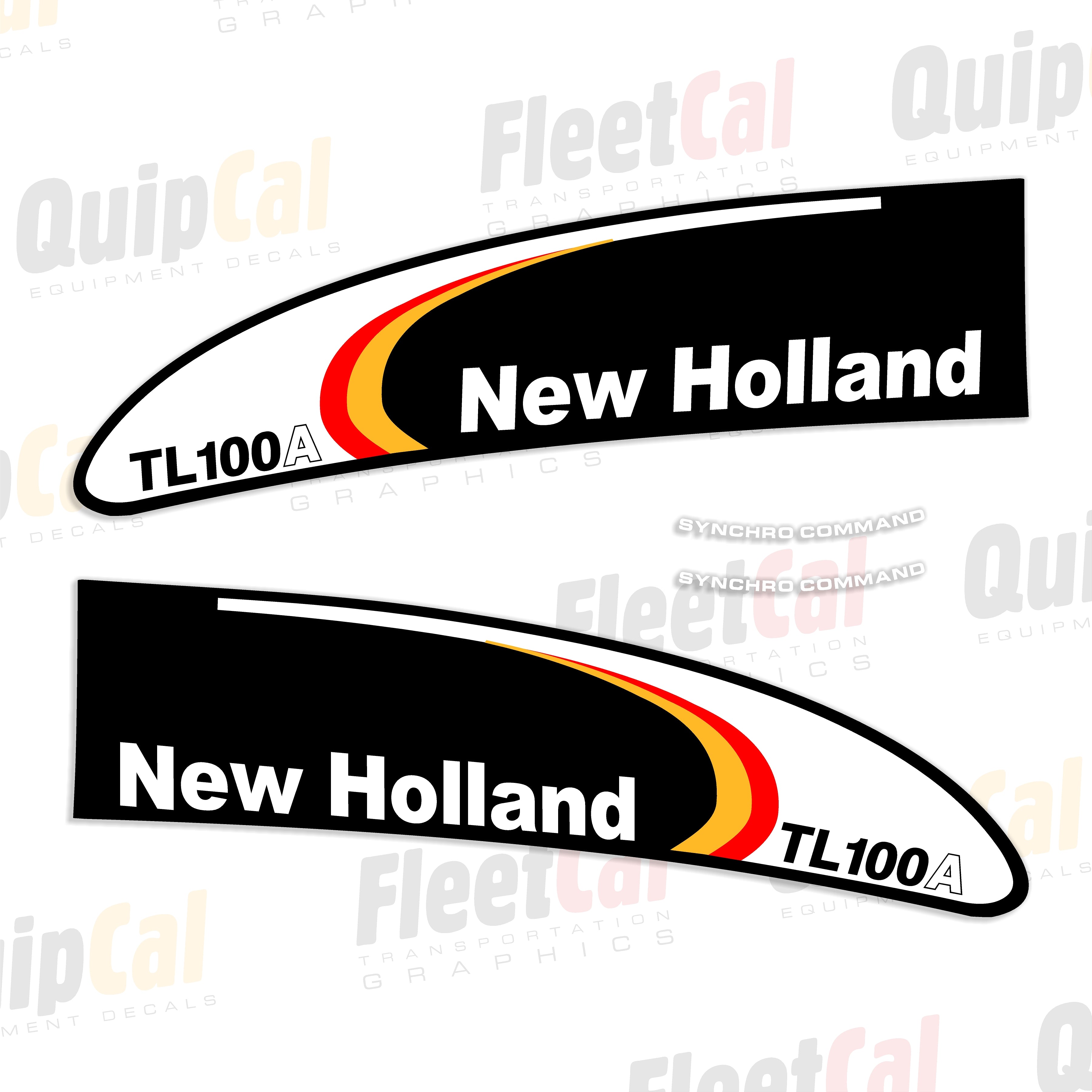 Juego de calcomanías de marcado New Holland 555E – Truck and Equipment ...