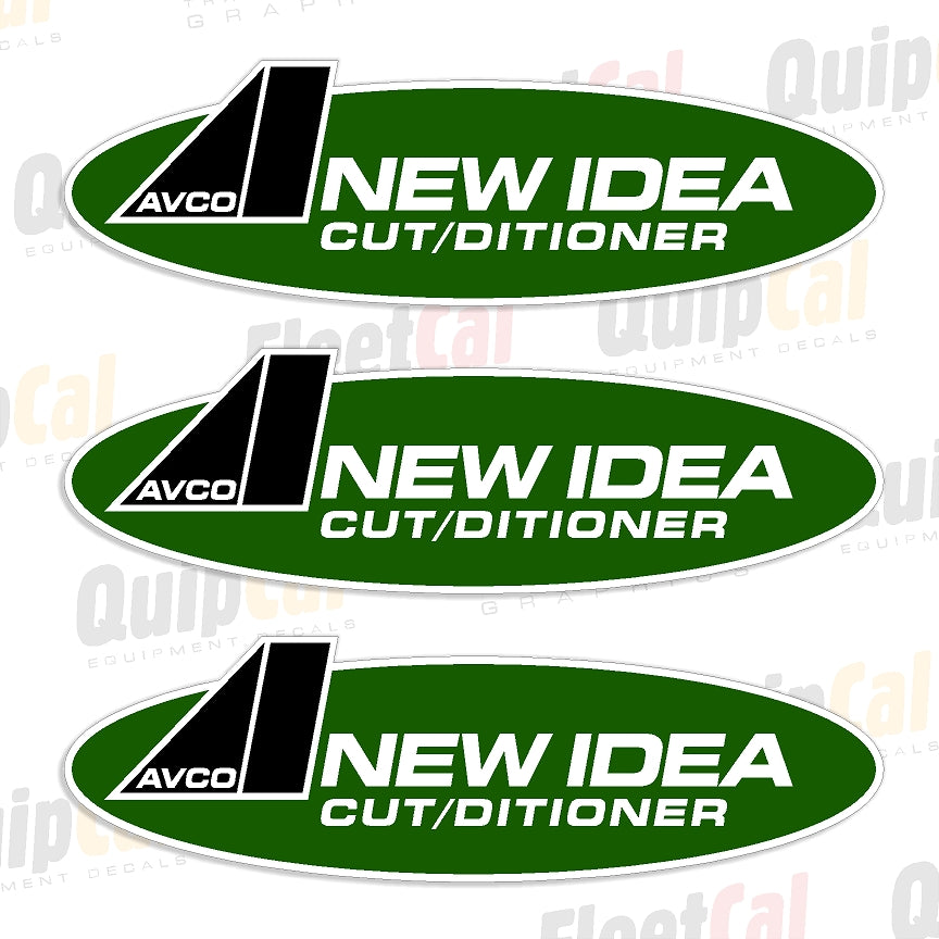 New Idea 270 Cut - Ditioner Hay Swather Marking Decal Set – Truck and ...