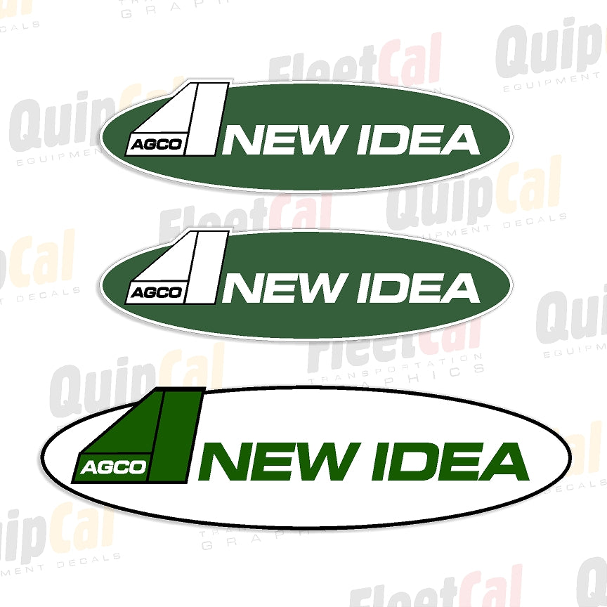 New Idea 506 Front Loader Marking Decal Set – Truck and Equipment Decals