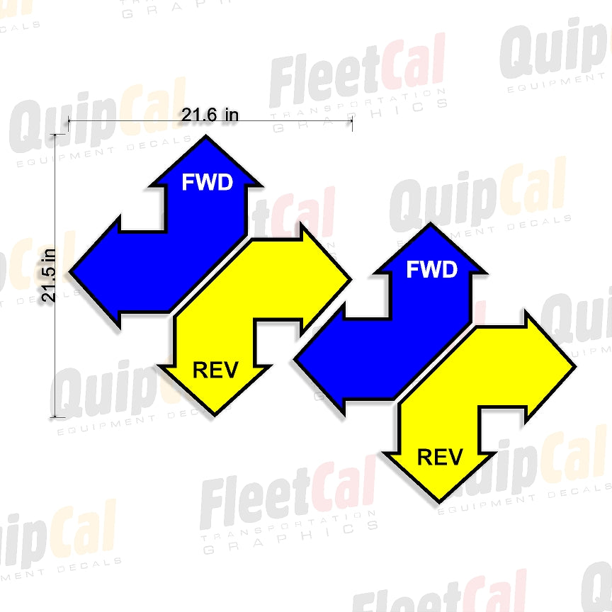 Snorkel Boom Lift Chassis Direction Arrow Pair - Large (1 PAIR) – Truck ...