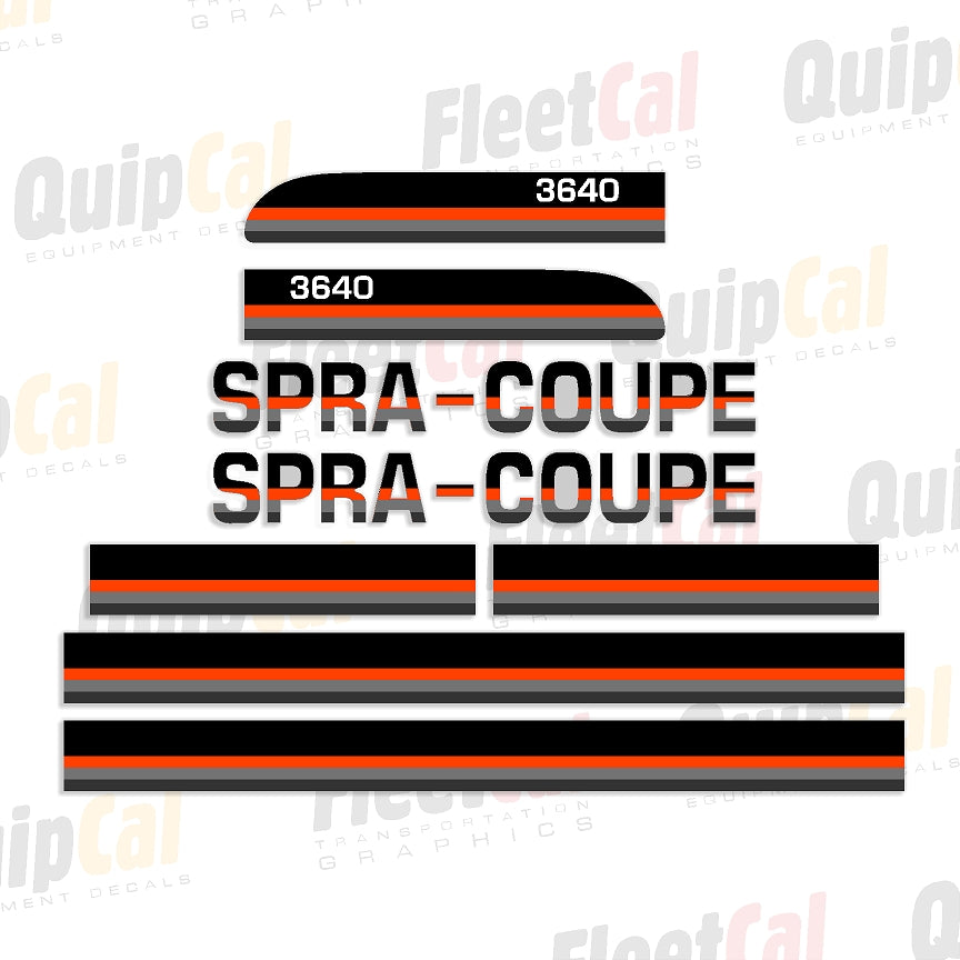SpraCoupe 3640 Marking Decal Set – Truck and Equipment Decals