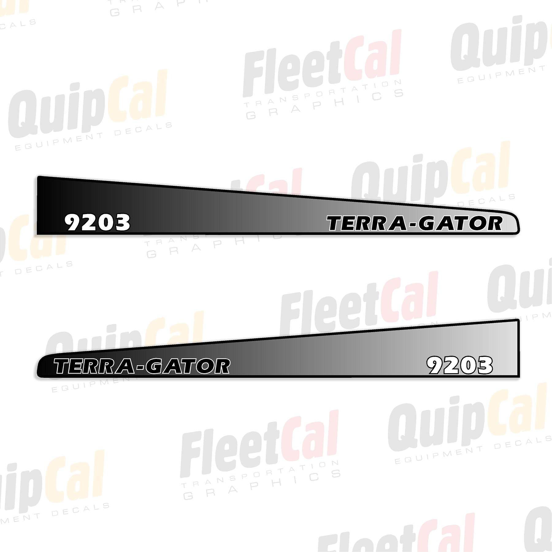 TerraGator 9203 Marking Decal Set – Truck and Equipment Decals