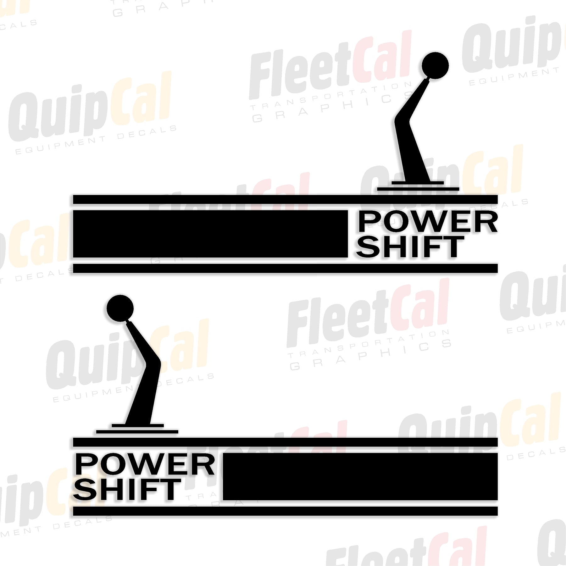 Tree Farmer Power Shift Decals Left and Right (1 PAIR) – Truck and ...