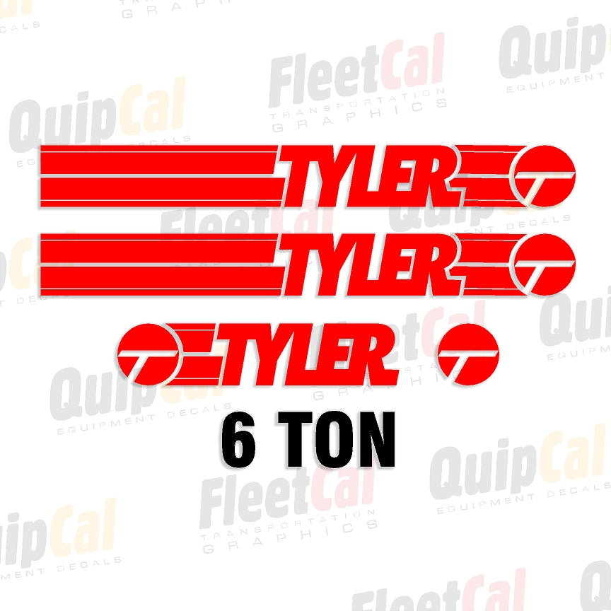 Tyler 260 Fertilizer Applicator Marking Decal Set – Truck and Equipment ...