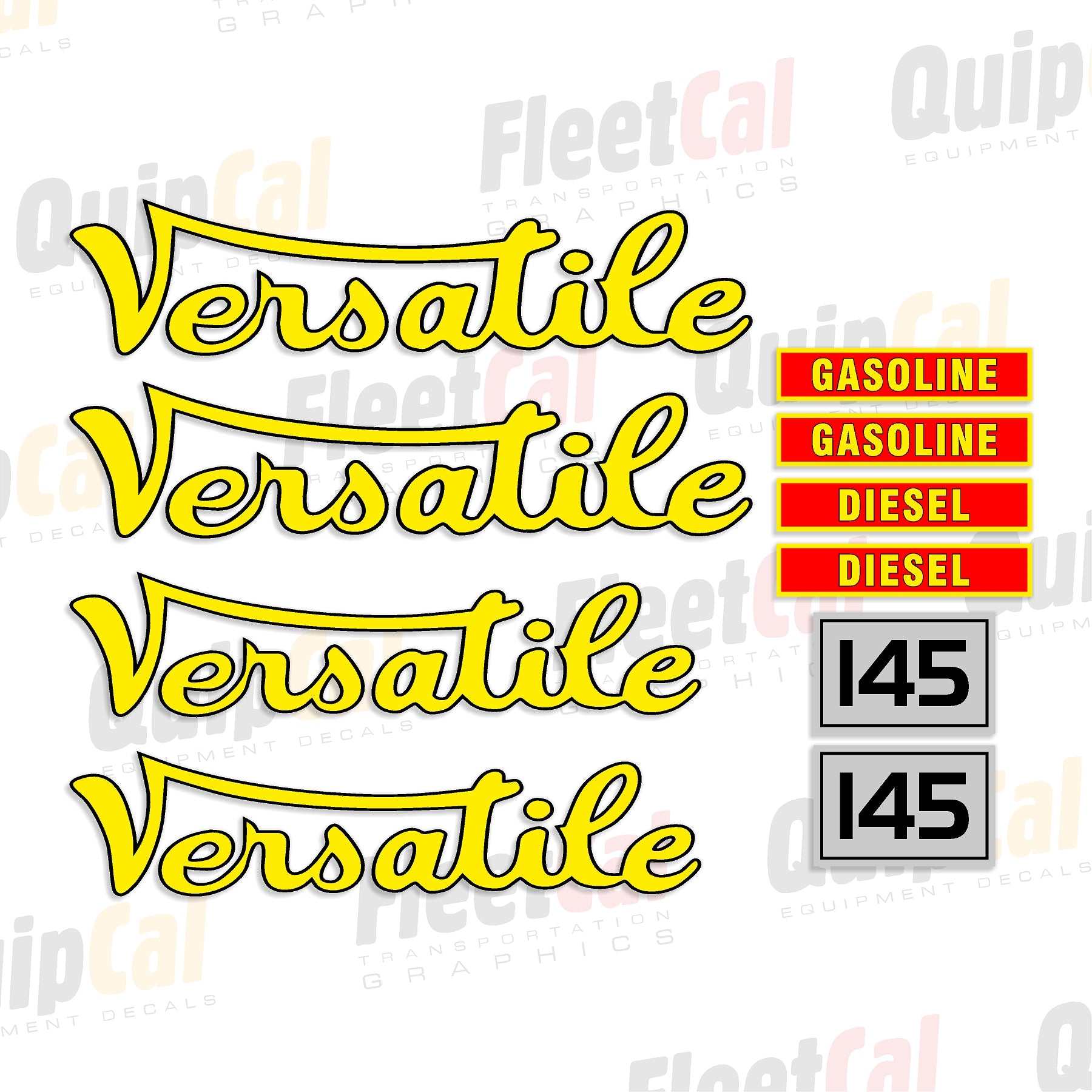 Versatile 145 Marking Decal Set – Truck and Equipment Decals