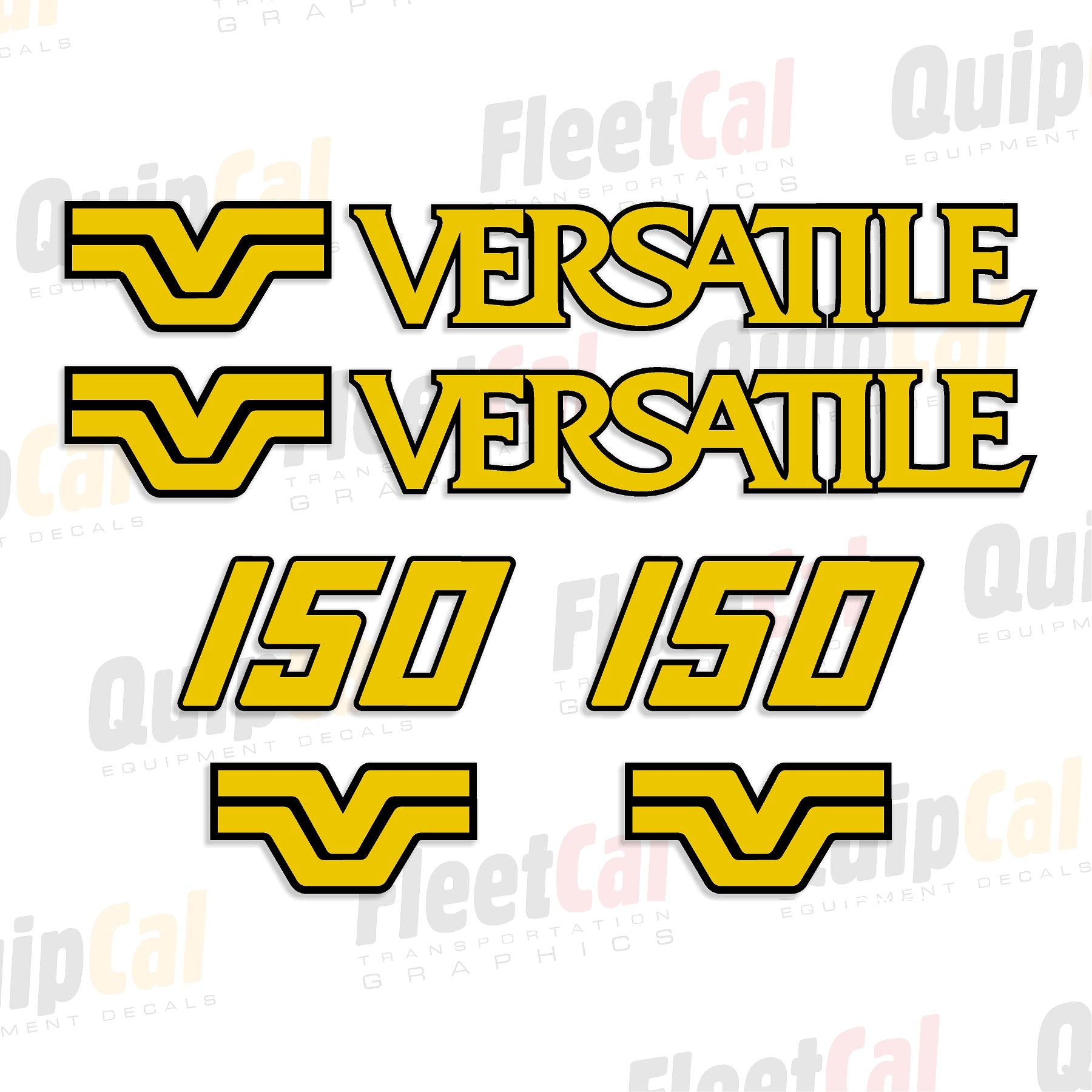 Versatile 150 Late Model Marking Decal Set – Truck and Equipment Decals