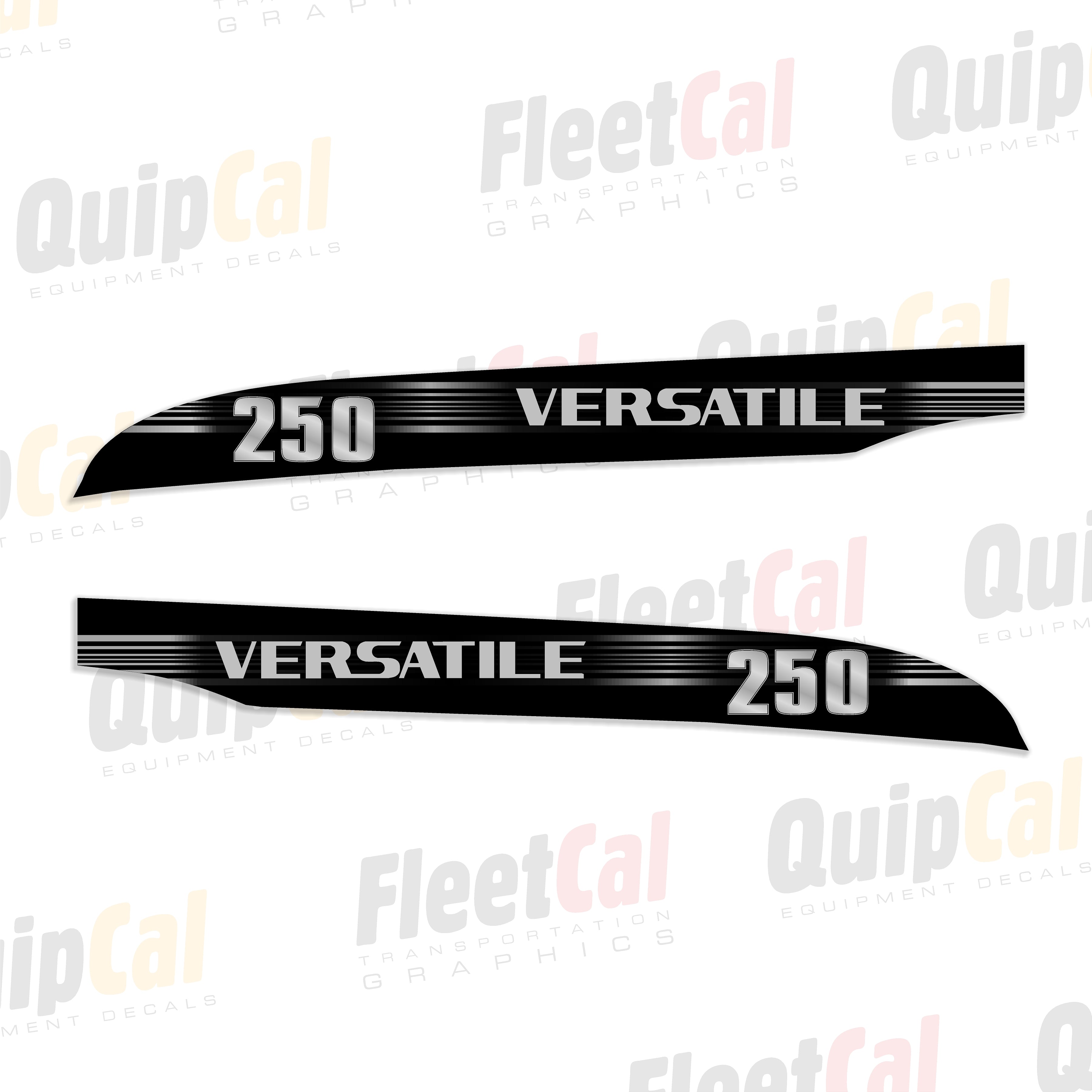 Versatile 250 Tractor Hood Decal Set – Truck and Equipment Decals