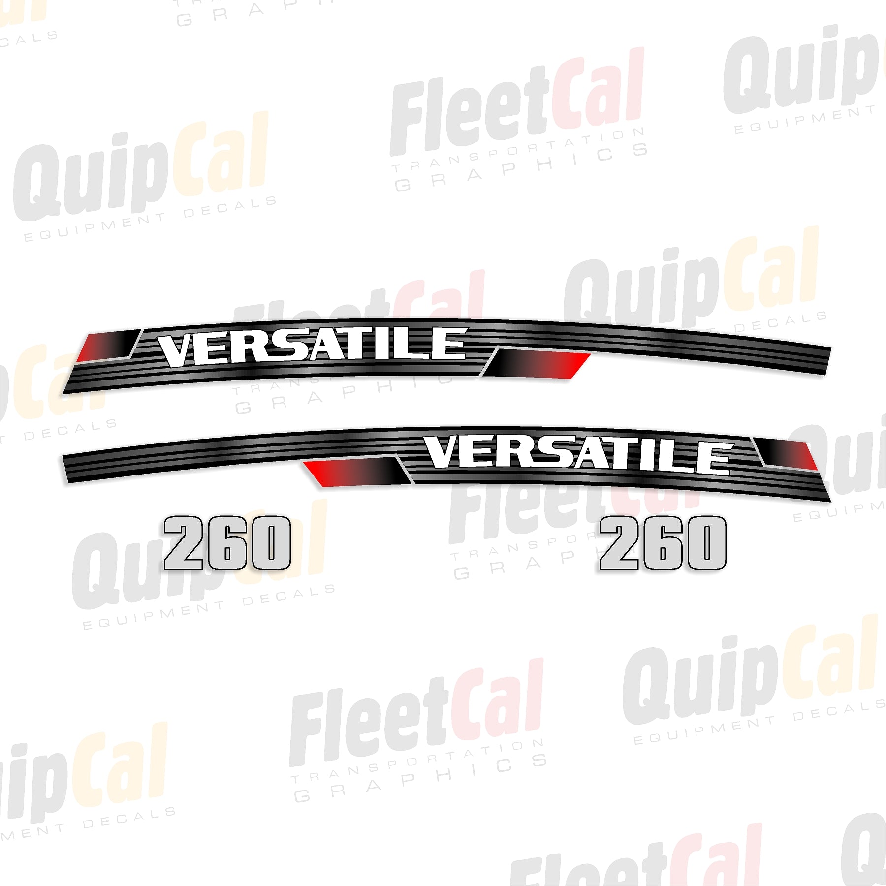 Versatile 260 Marking Decal Set – Truck and Equipment Decals