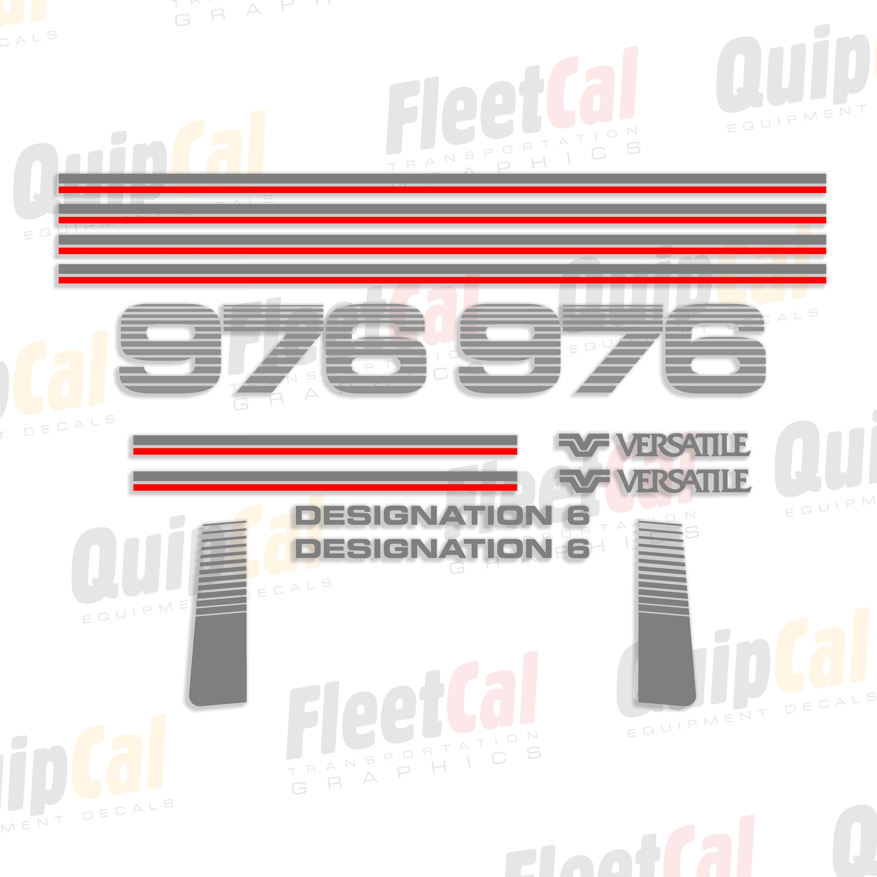 Versatile 976 Tractor Early Model Marking Decal Set – Truck and ...