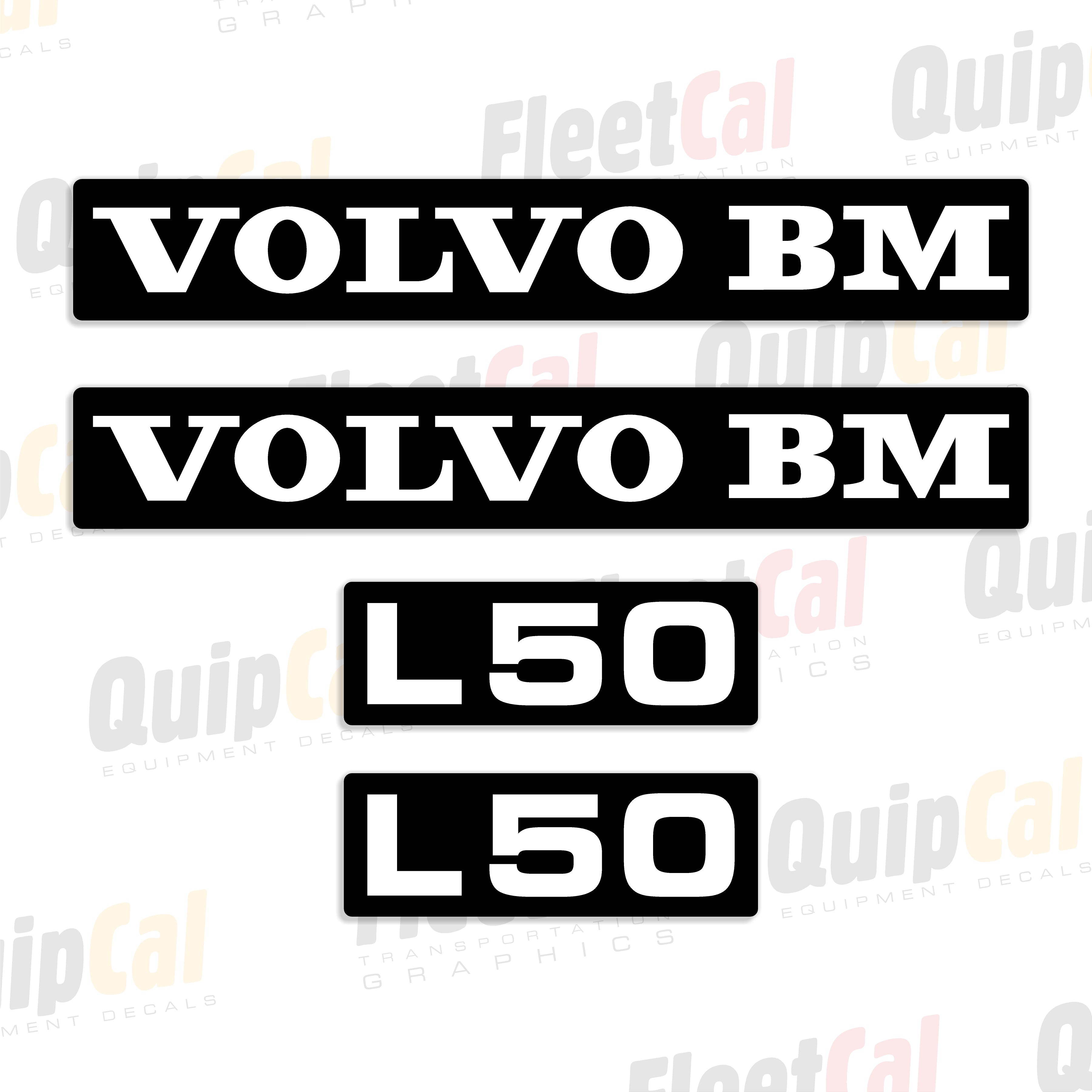 Juego de calcomanías para marcar cargadoras de ruedas Volvo L70E ...