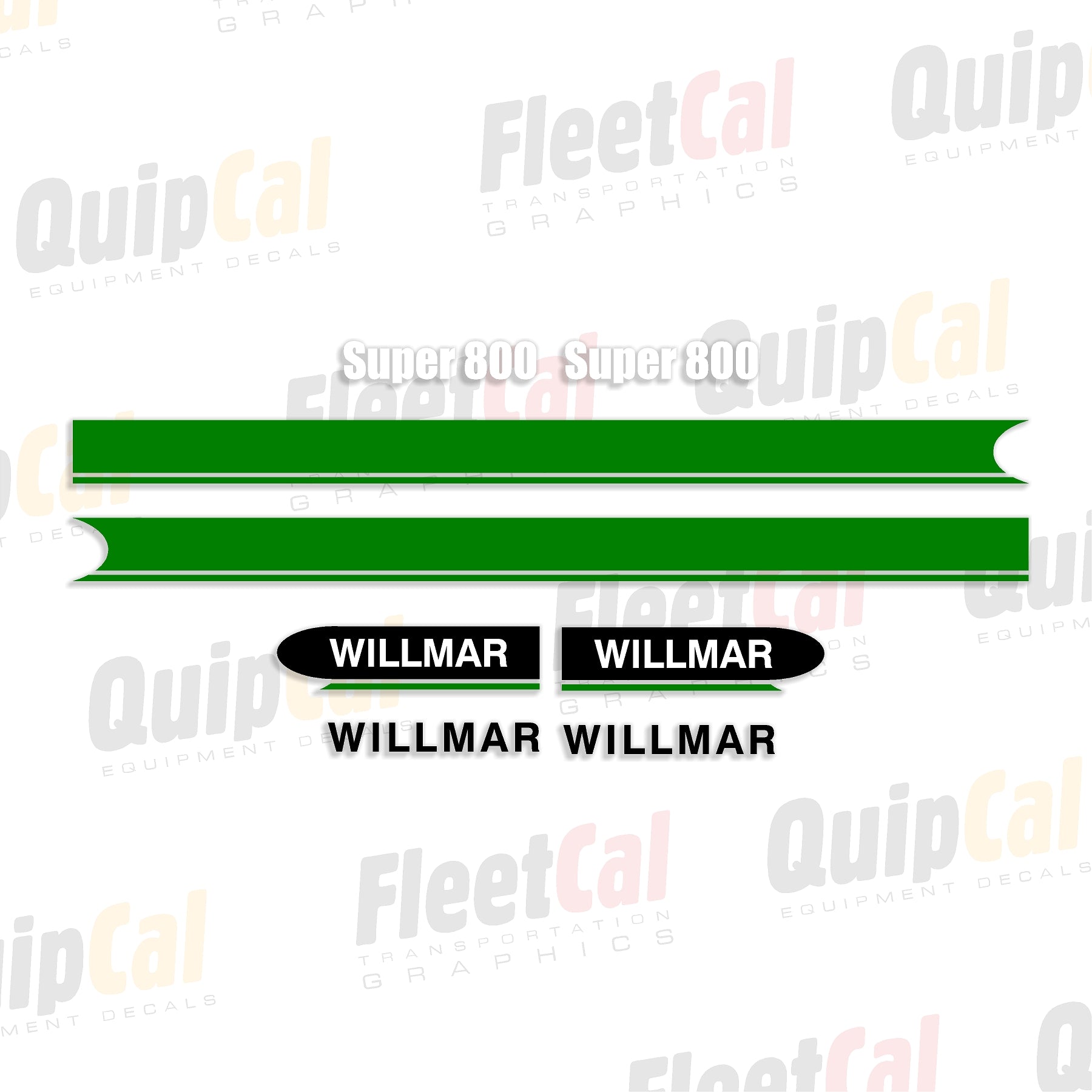 Willmar Super 800 Dry Fertilizer Spreader Marking Decal Set – Truck and ...