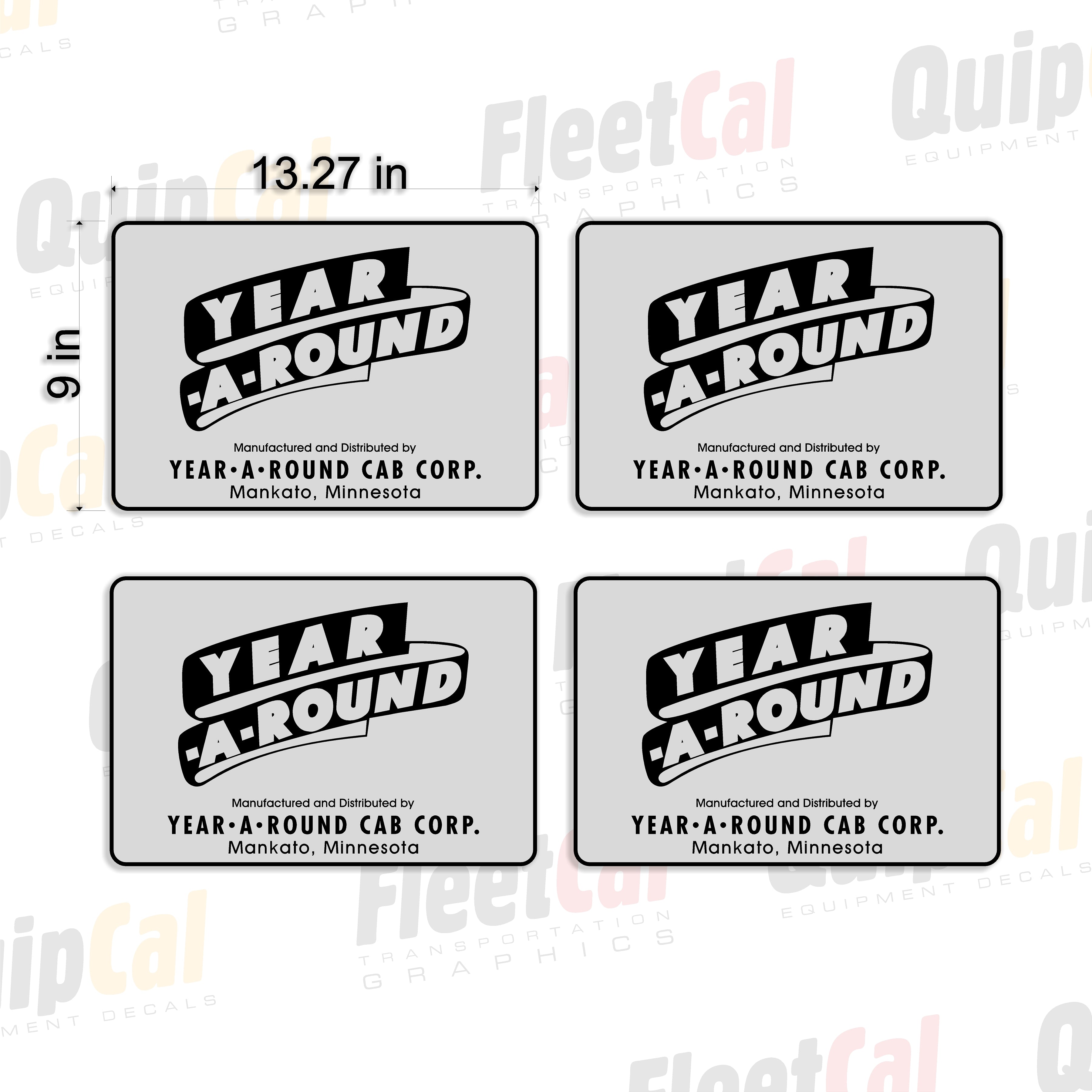 Year-A-Round Gravity Wagon Decal Set – Truck and Equipment Decals
